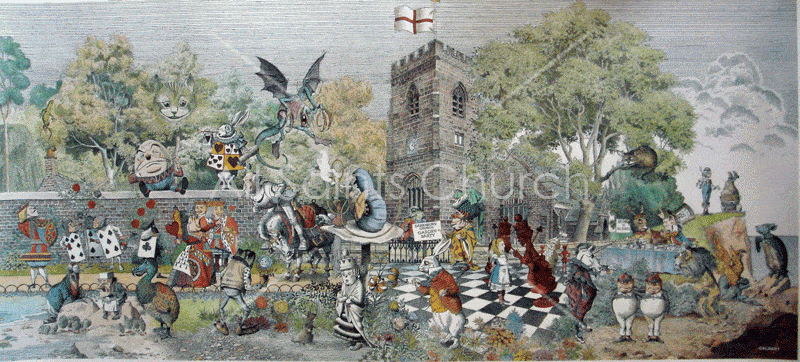 Alice Limited Edition Print - All Saints Church Daresbury